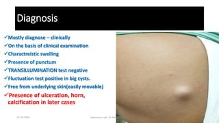 Sebaceous cyst dr mahesh 17-09-2020 | PDF