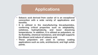 Sebacic acid - database | PPT