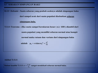 Sebaran sampel | PPT