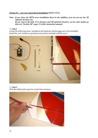 Sebart Wind S 110e assembly manual | PDF
