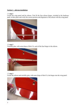 Sebart Wind S 110e assembly manual | PDF