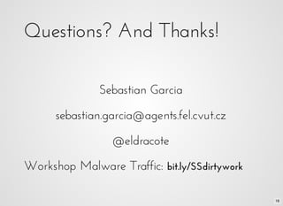 Robots against robots: How a Machine Learning IDS detected a novel Linux Botnet / SEBASTIAN ...