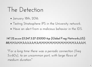 Robots against robots: How a Machine Learning IDS detected a novel Linux Botnet / SEBASTIAN ...
