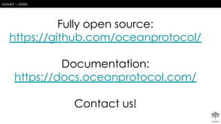 Ocean Protocol - Diffusion 2019 Workshop | PDF | Computer Networking | Computing