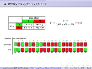 Utility Theory, Minimum Effort, and Predictive Coding | PDF