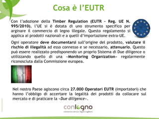 L'attuazione della timber regulation e il ruolo delle monitoring ...