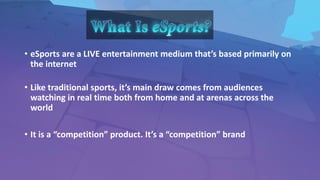 eSports vs. Streaming: Are They Different? Should We Care? | Sebastian ...