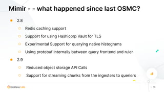 OSMC 2023 | What’s new with Grafana Labs’s Open Source Observability stack by Sebastian Schubert ...