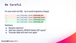 From Postgres to ScyllaDB: Migration Strategies and Performance Gains | PPT