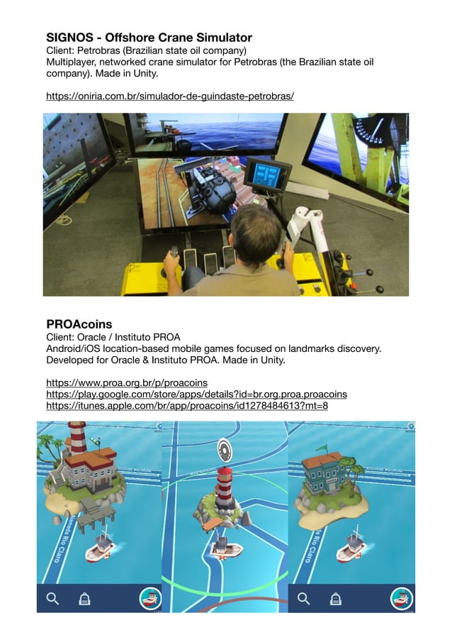 Sebastiao Almeida Unity Developer Resume | PDF