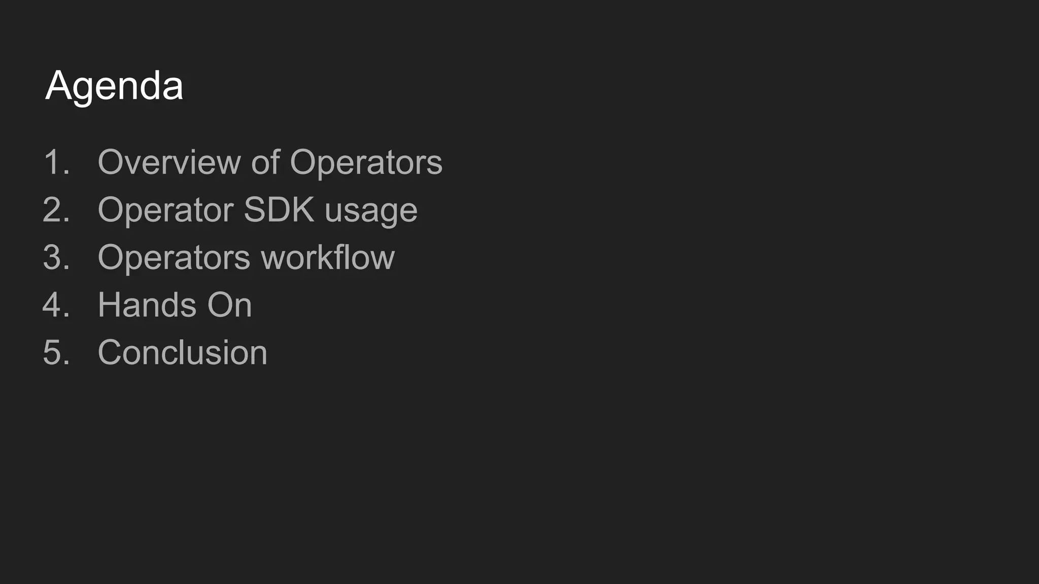 Operator Sdk For K8s Using Go Ppt