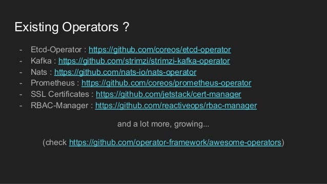 Operator Sdk For K8s Using Go