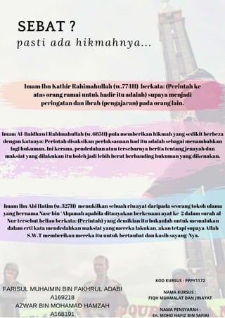 Sebat Pasti Ada Hikmahnya | PDF