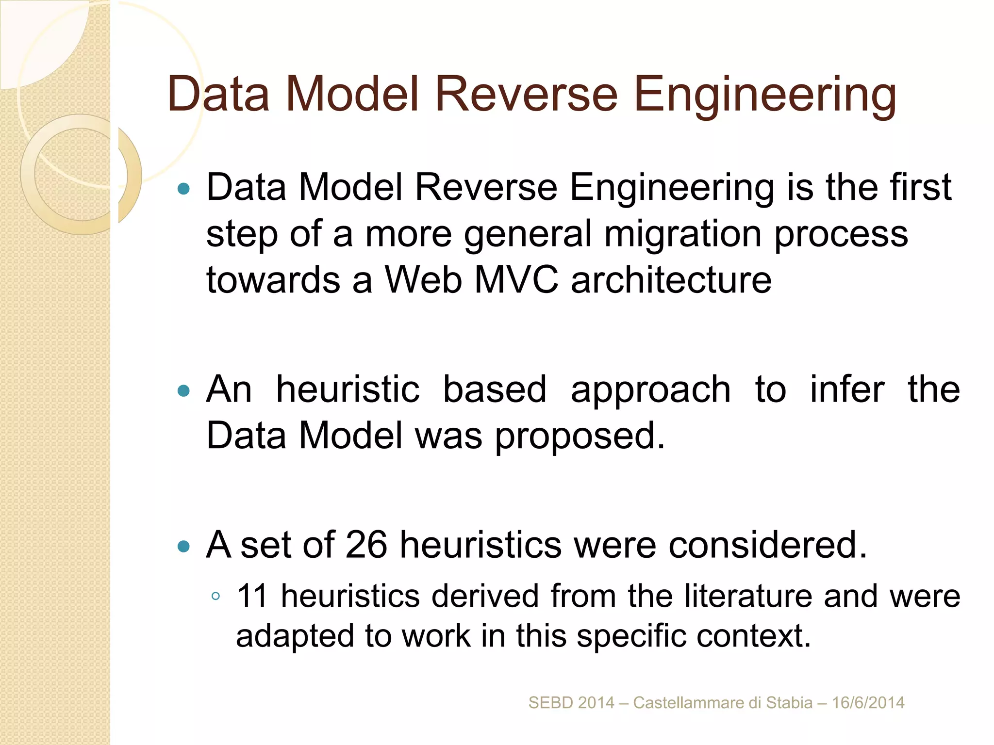 Reverse Engineering of Data Models from Legacy Spreadsheets-Based ...