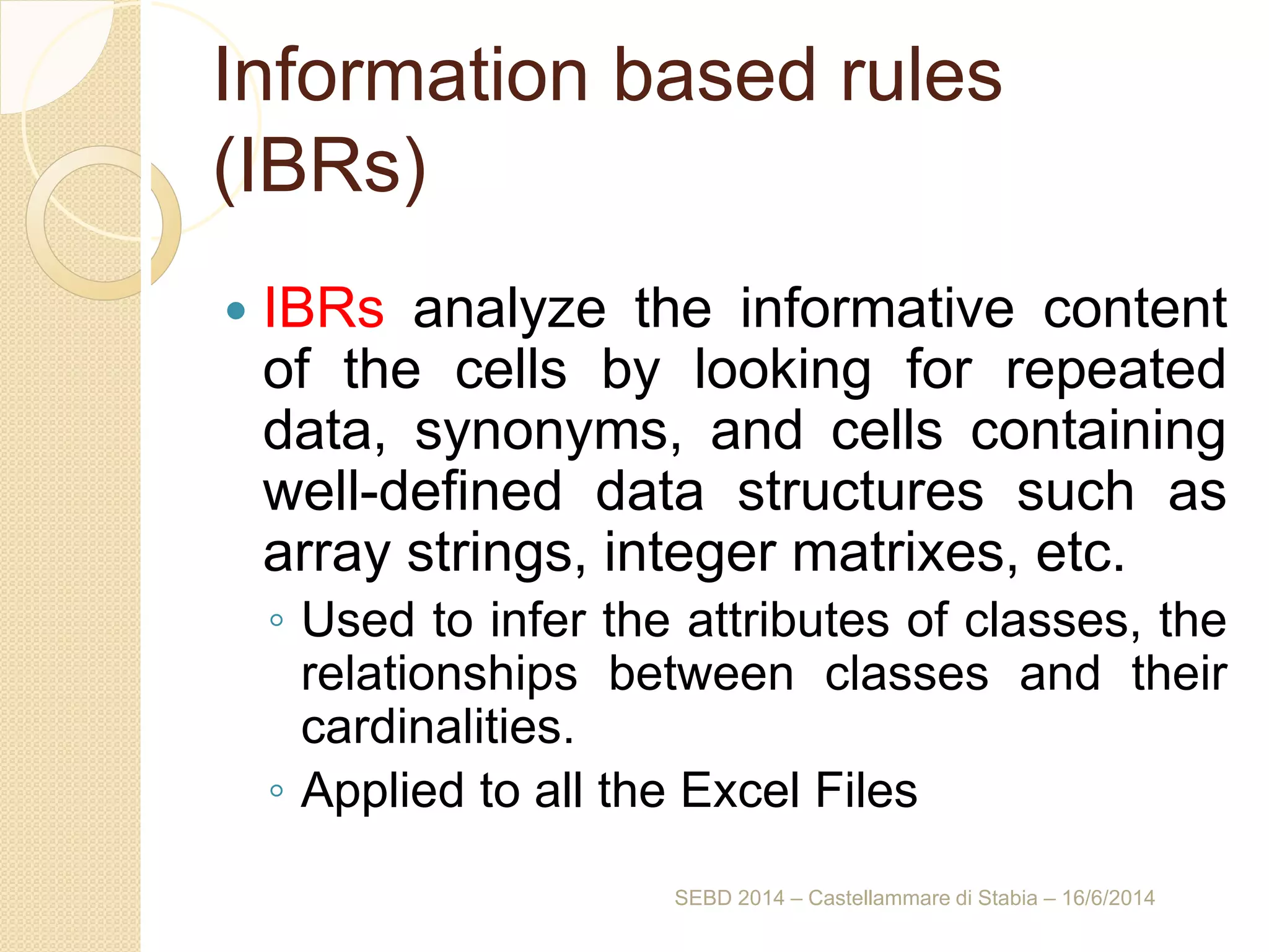 Reverse Engineering of Data Models from Legacy Spreadsheets-Based ...