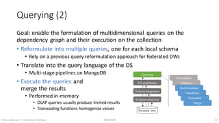 [SEBD2020] OLAP Querying of Document Stores in the Presence of Schema Variety | PDF