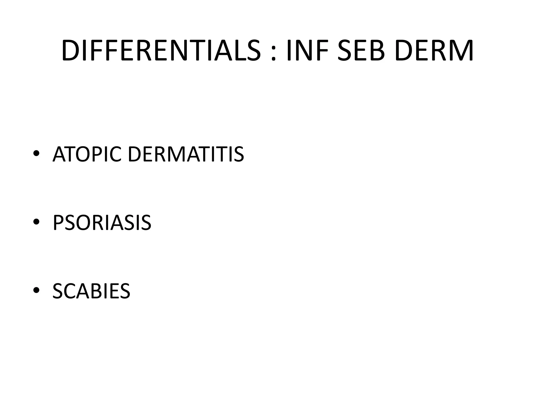 Seborrhoeic Dermatitis by Aseem | PPTX