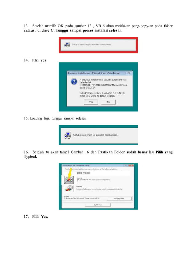 Sebelum menginstall vb6 pada windows 7 | PDF