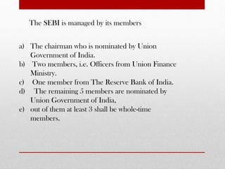 Sebi | PPT