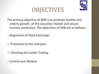 SEBI ACT 1992 | PPTX