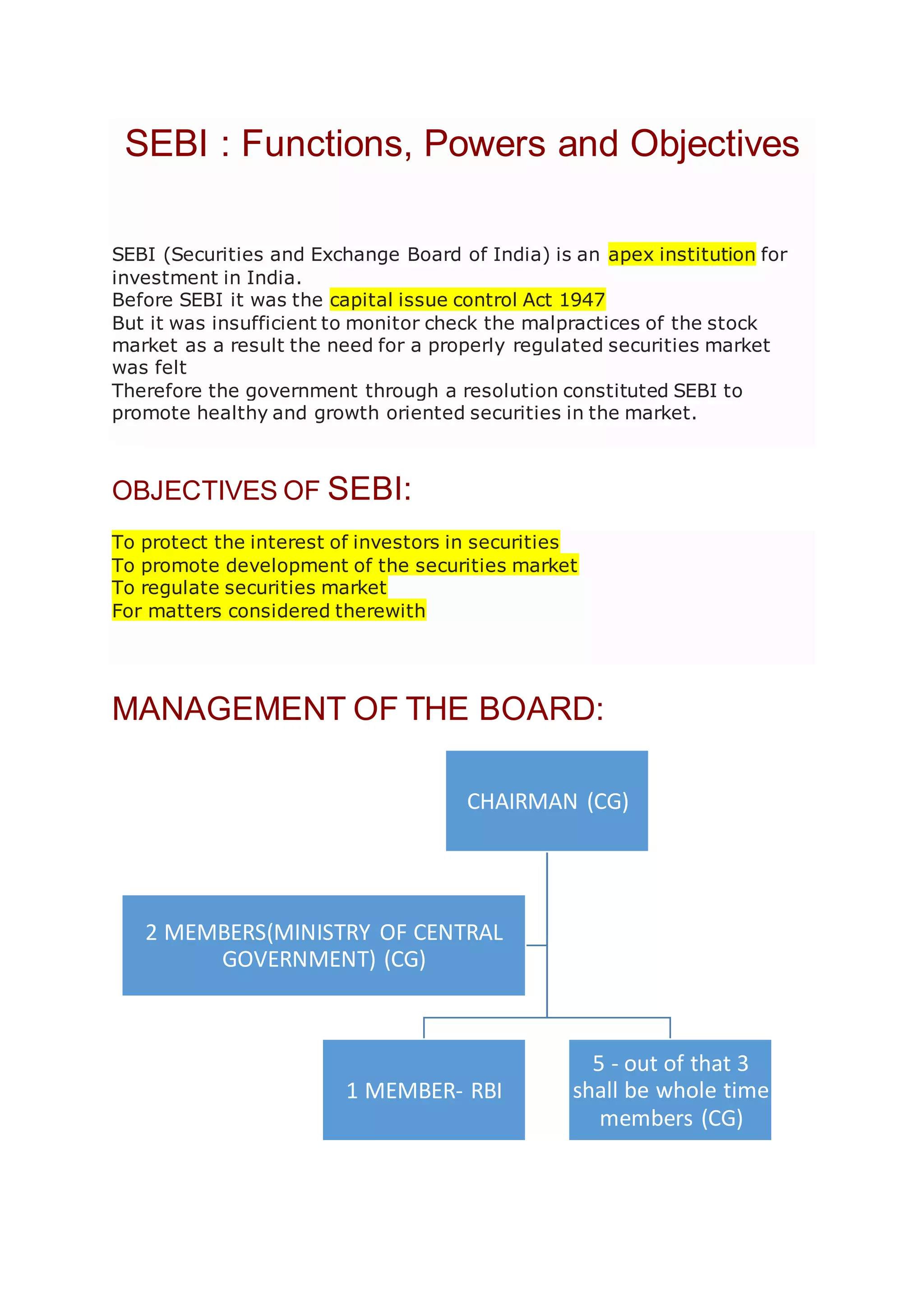 Sebi | PDF