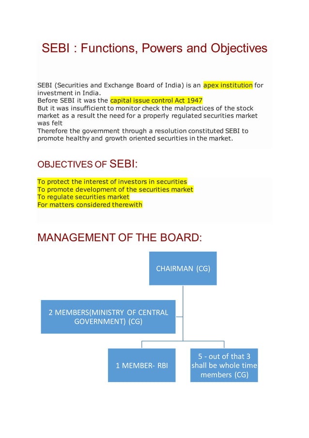 Sebi | PDF