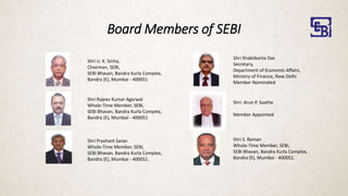 Sebi Act. 1992 Presentation | PPTX