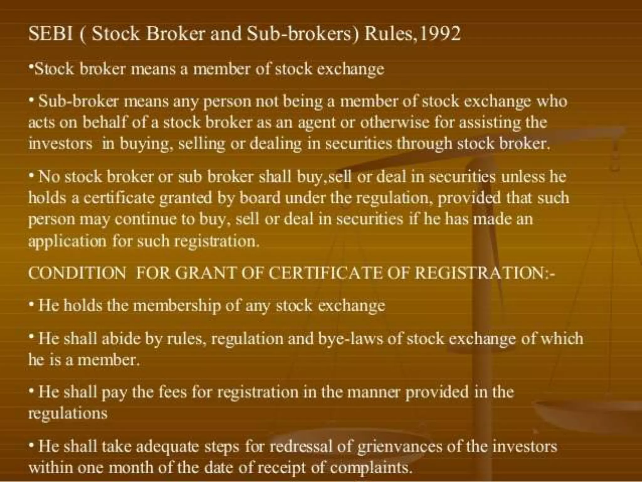 Sebi and its roles | PPT