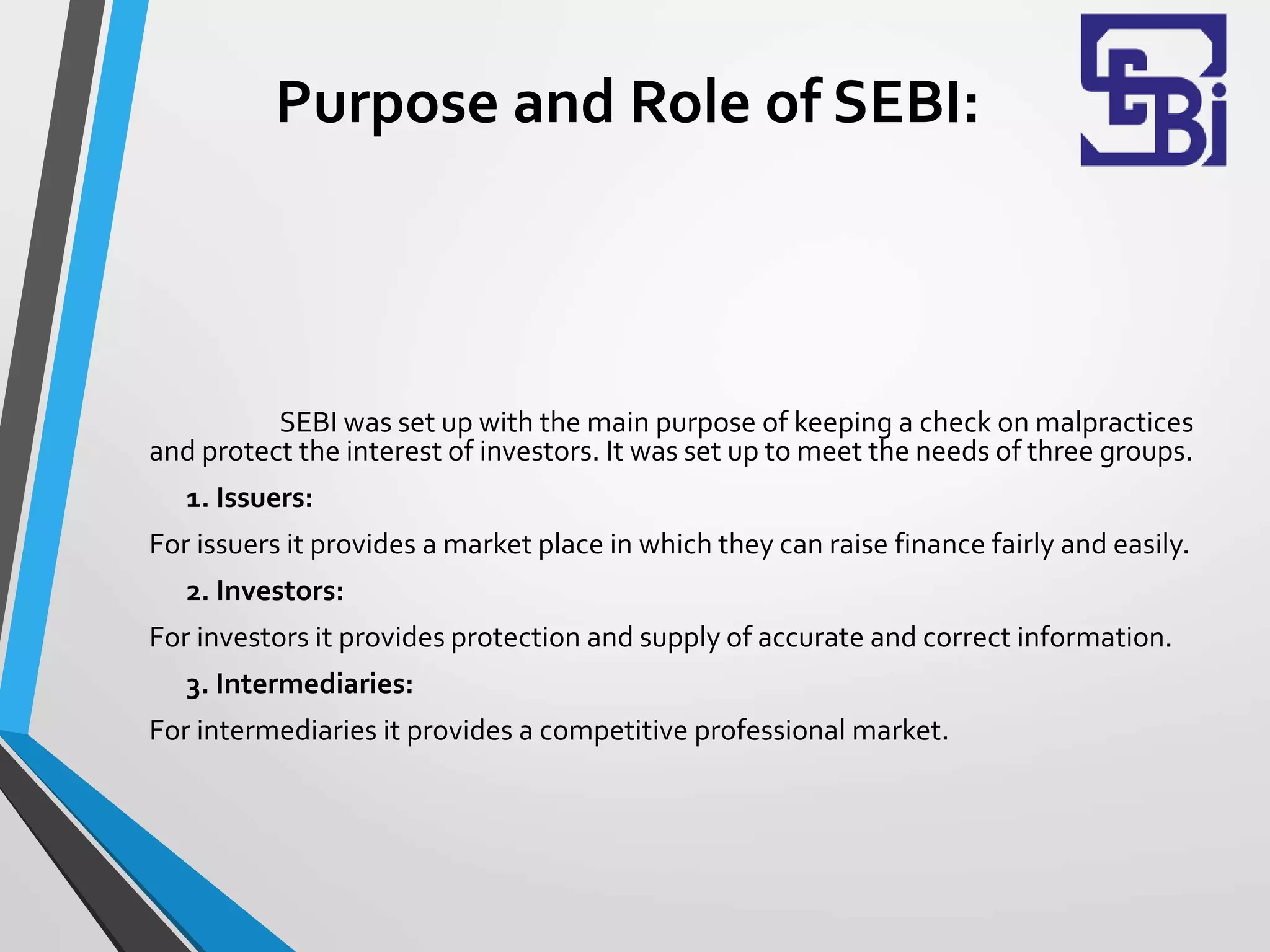 Sebi and regulations | PPTX