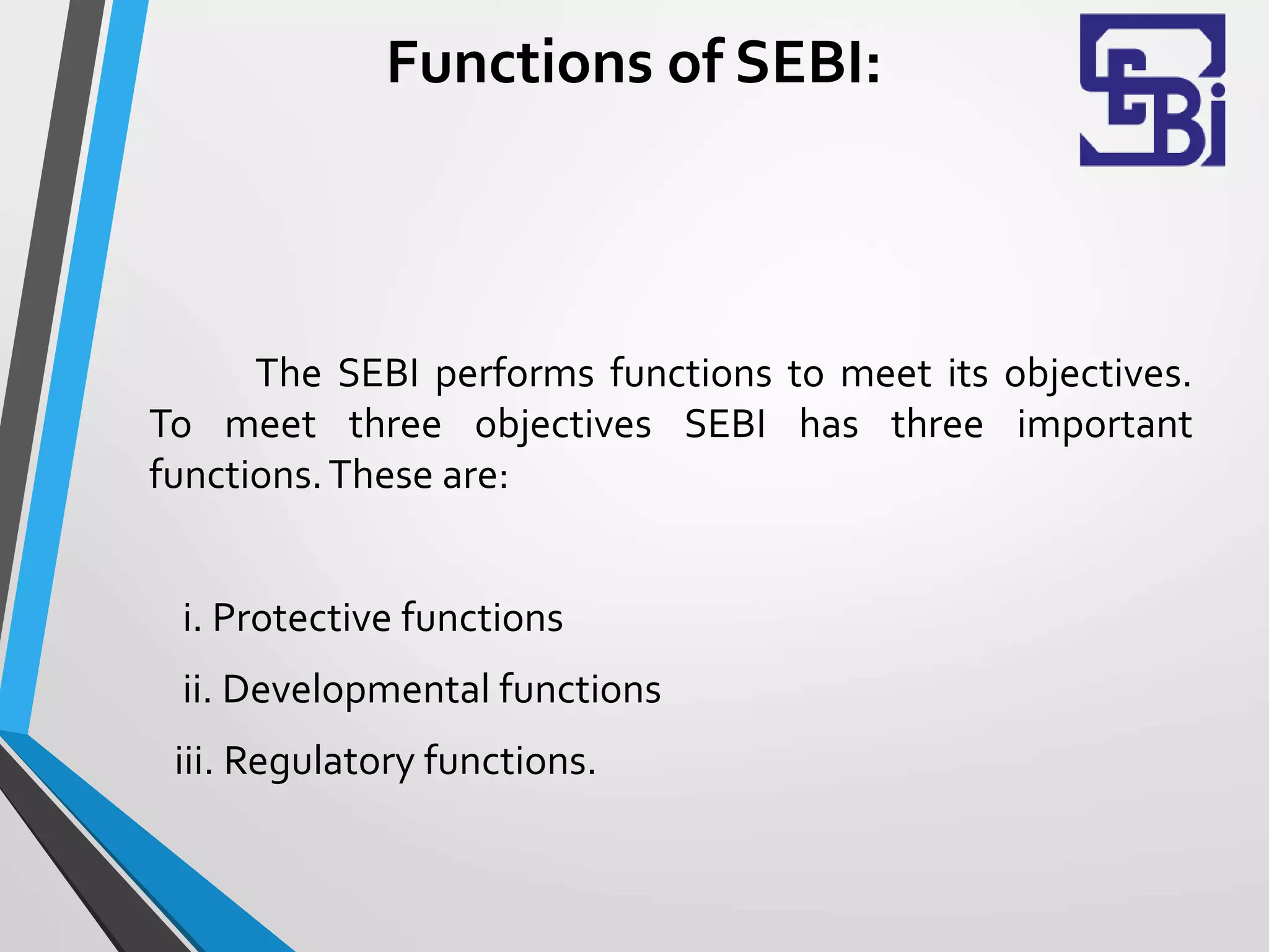 Sebi and regulations | PPTX