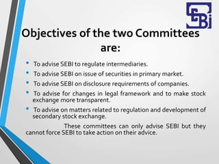 Sebi and regulations | PPTX