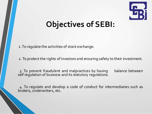 Sebi and regulations