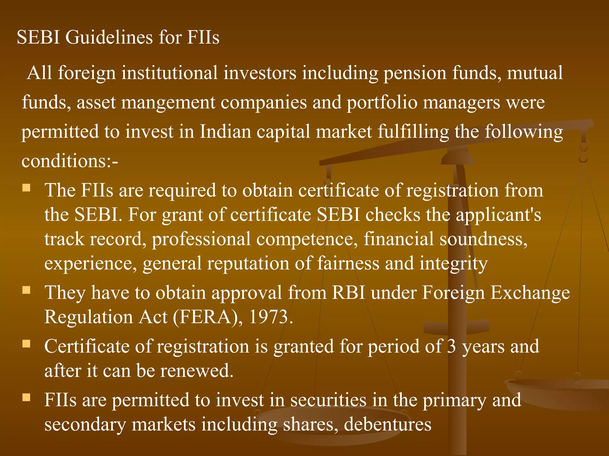 Sebi guidelines | PPT