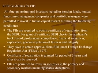 Sebi guidelines | PPT