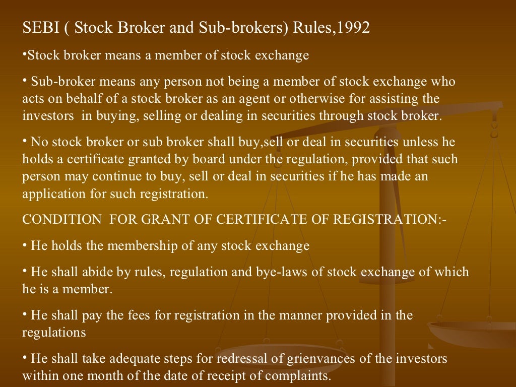 Sebi guidelines Sebi guidelines