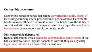 Sebi guidelines for debentures | PDF