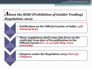 Sebi insider trading | PDF