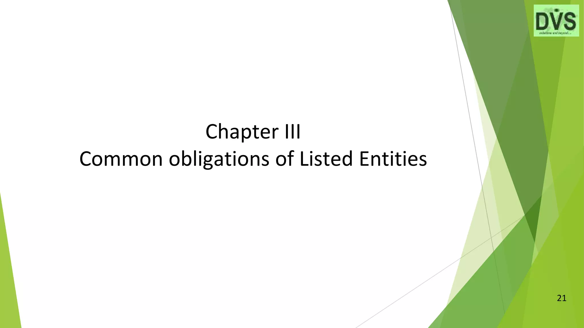 SEBI (Listing obligations and disclosure requirements) Regulations ...