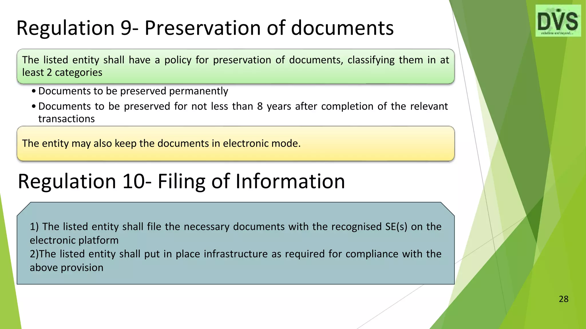 SEBI (Listing obligations and disclosure requirements) Regulations ...