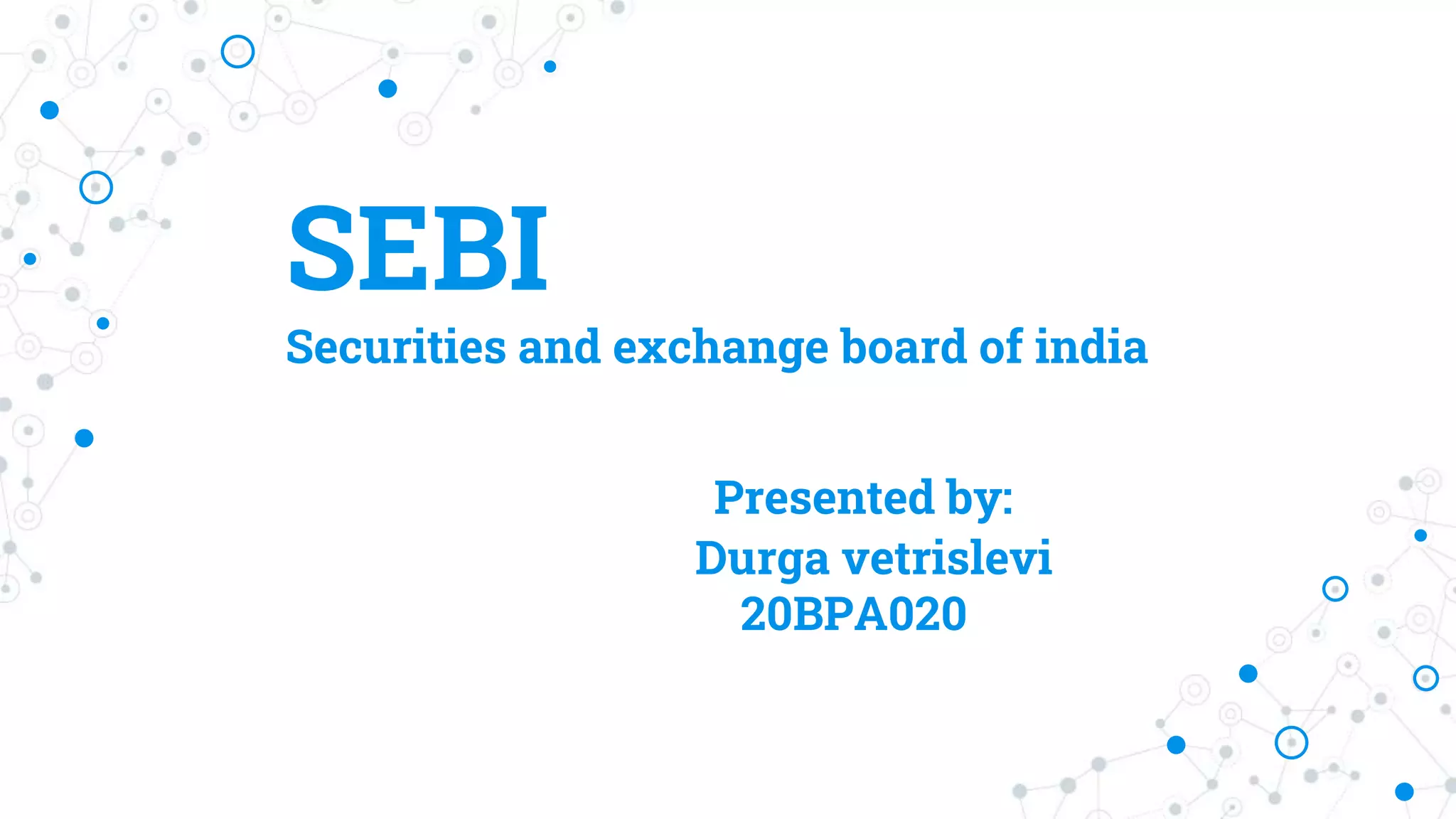 Sebi powerpoint presentation | PPTX