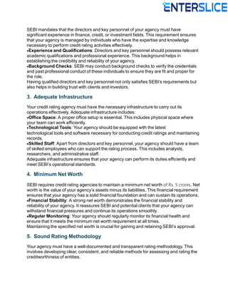 SEBI Registration Process and Eligibility Criteria for Credit Rating ...