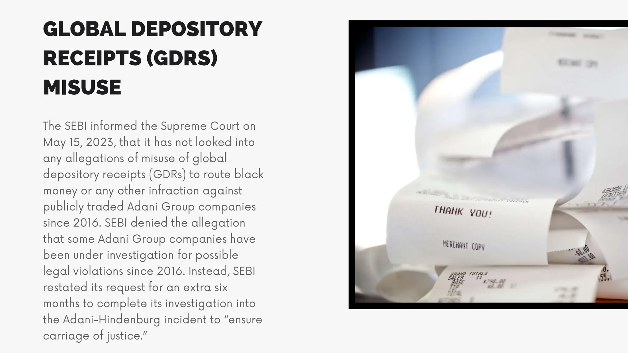 Sebis Investigation Into Adani Group Finds No Irregularities So Far