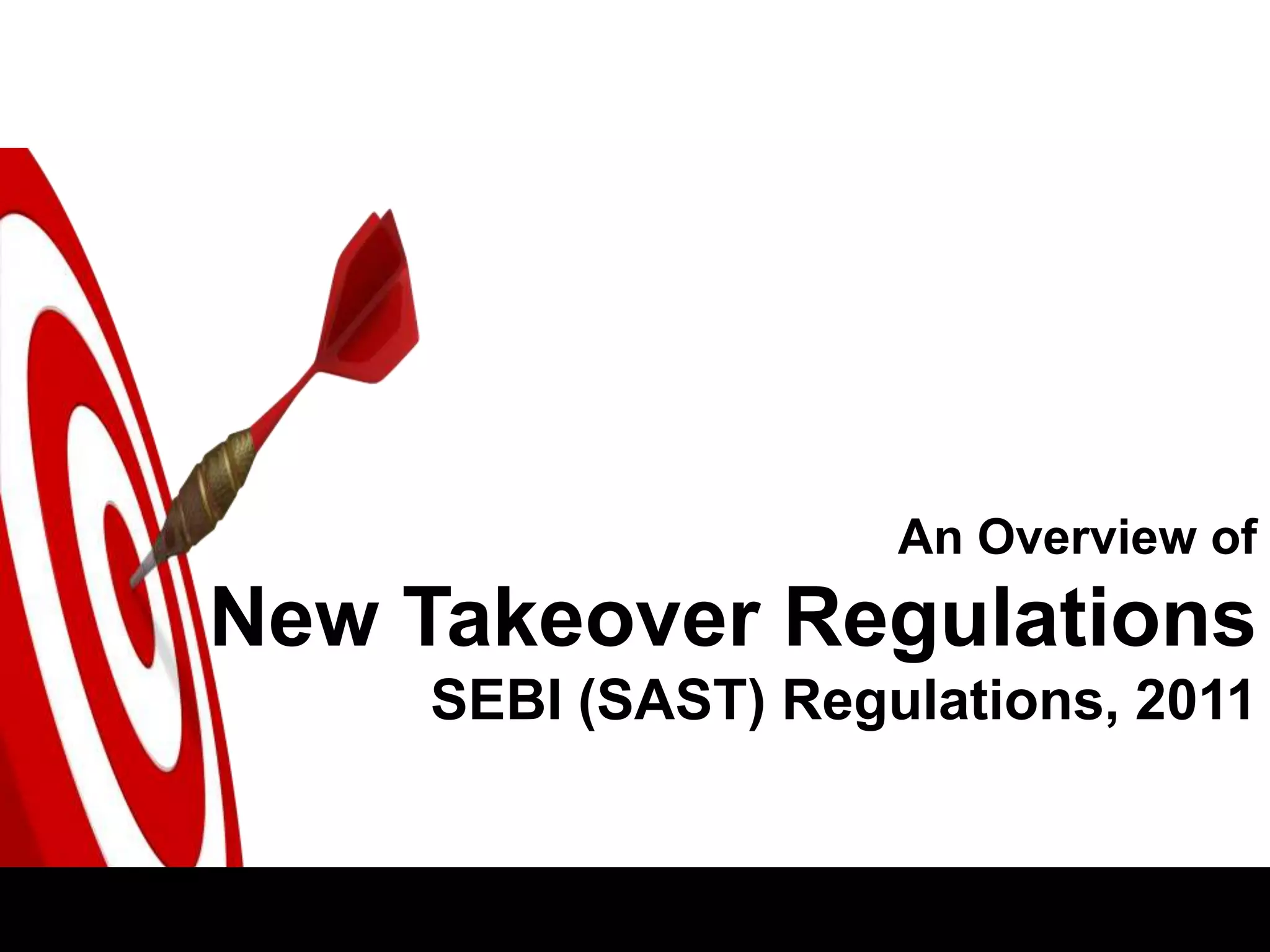 An Overview of New Takeover Regulations | PPTX | Mergers and ...