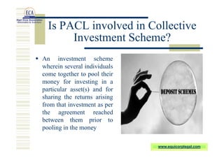 SEBI VS PACL: Trouble in Paradise | PDF