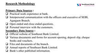 General Banking Activities of SEBL | PPTX