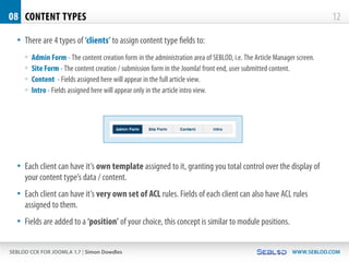 Simon Dowdles - Seblod CCK | PDF | Web Design and HTML | Internet