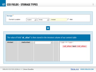 Simon Dowdles - Seblod CCK | PDF | Web Design and HTML | Internet