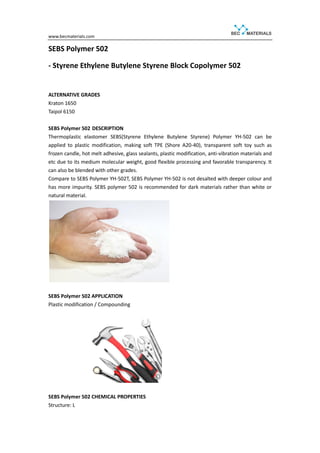 Sebs polymer 502 | PDF