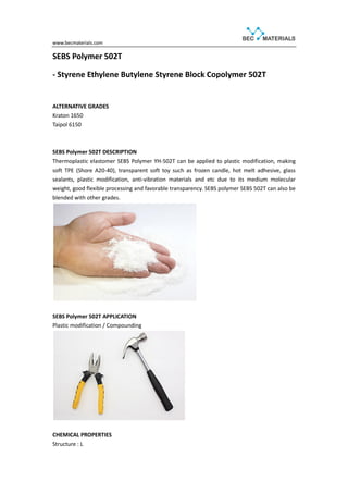 Sebs polymer 502T | PDF