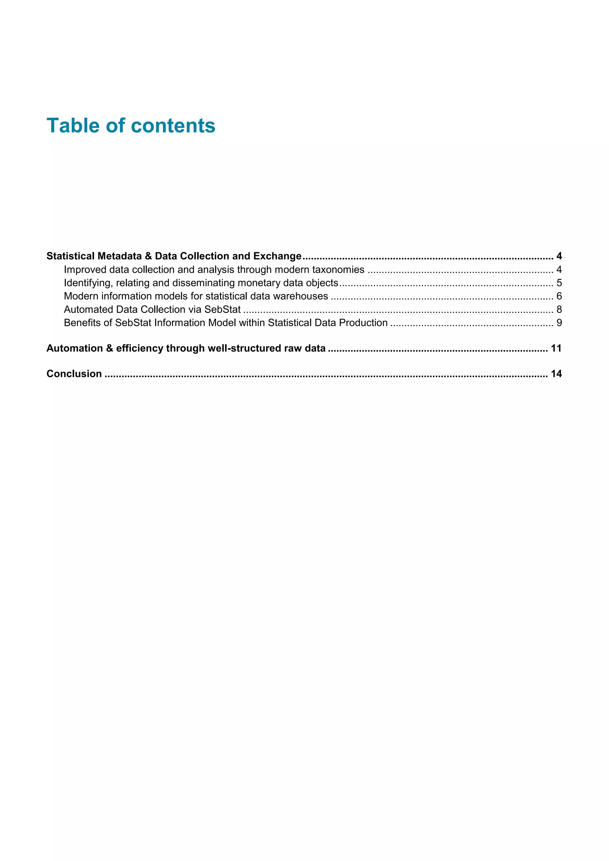 Modernized statistical business process models in central banks | PDF